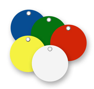 Vinyl Write On Tags 3" Circles - NapSupply.com – Nap Supply