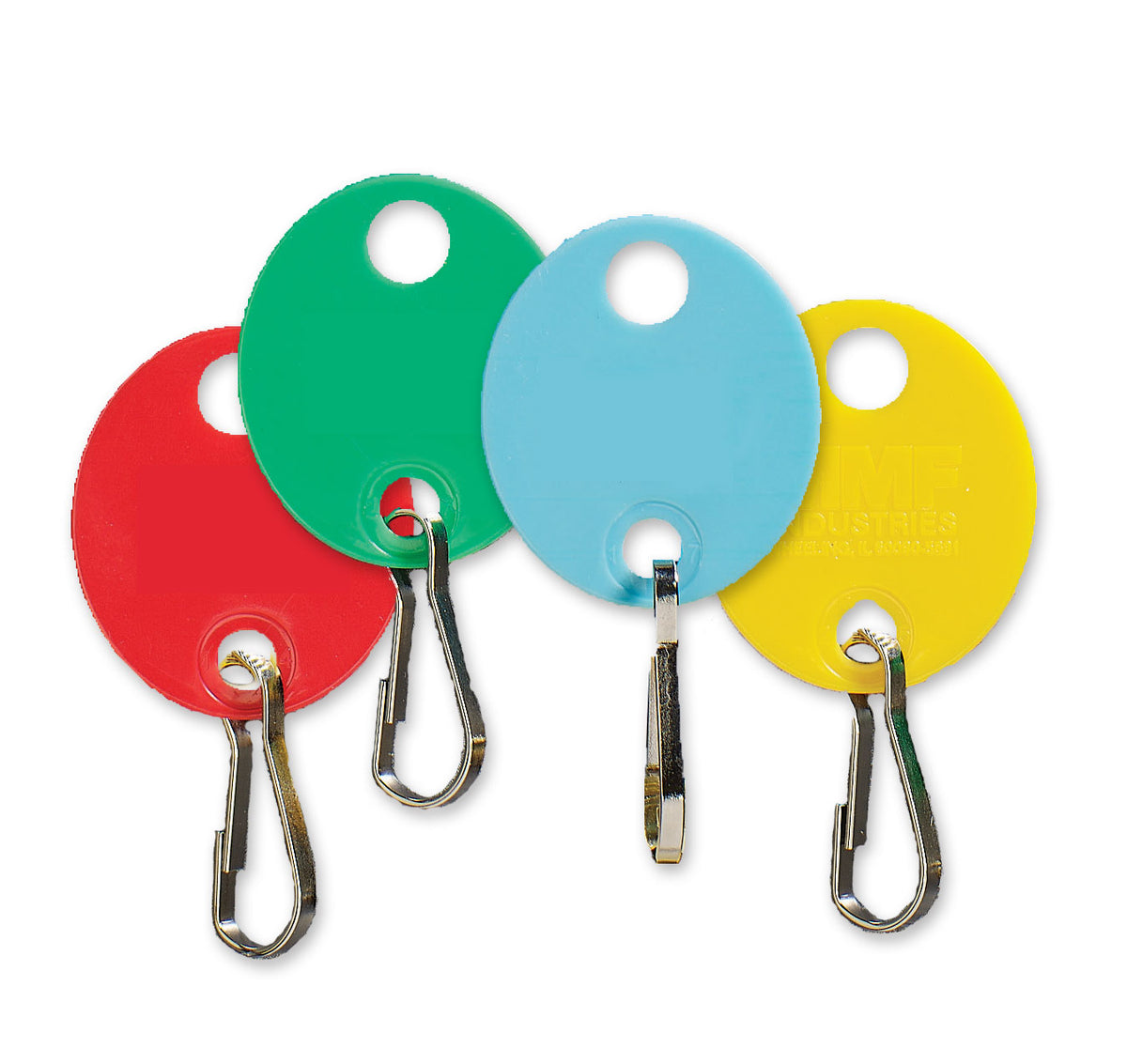 Blank Colored Oval Key Tags – Nap Supply