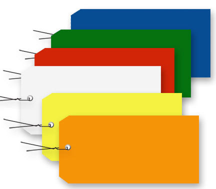 Vinyl Write On Plastic Tags, Rectangles - NapSupply – Nap Supply