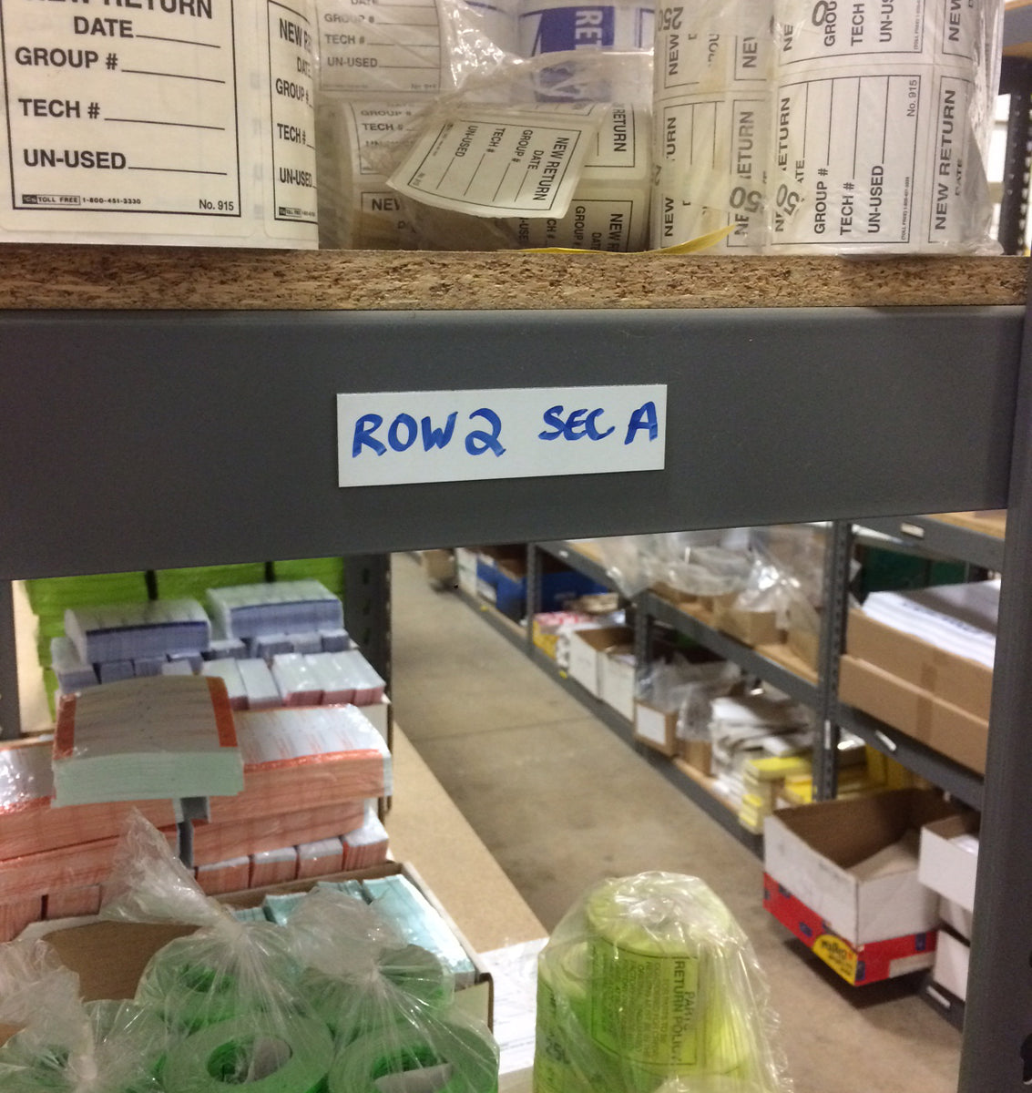 Magnetic Bin Labels - 100 Count - NapSupply.com – Nap Supply