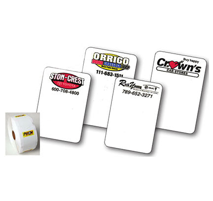 Custom Static Cling Labels for Auto Shops and Dealers - NapSupply.com ...