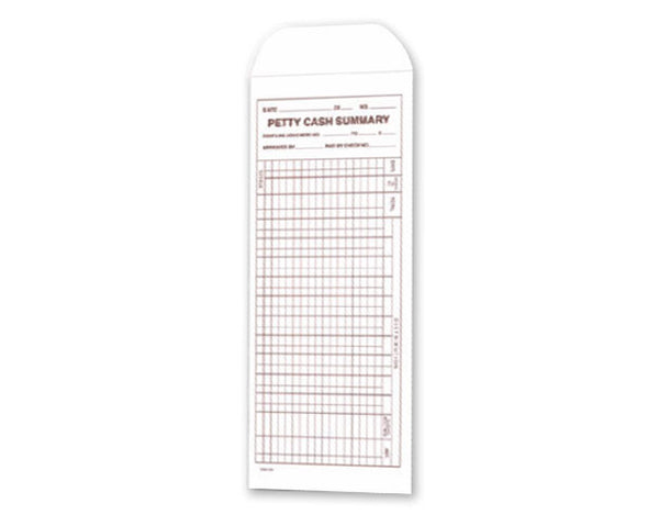 Petty Cash Envelopes for Auto Shops - 100 Count - NapSupply.com – Nap ...