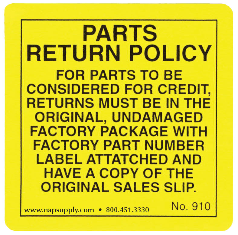 Customized Labels – Nap Supply