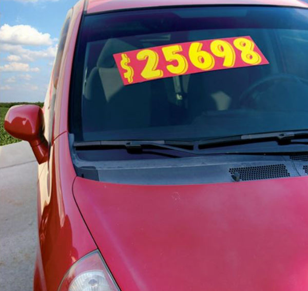 Vinyl Number Windshield Decal Sets - Napsupply.com – Nap Supply